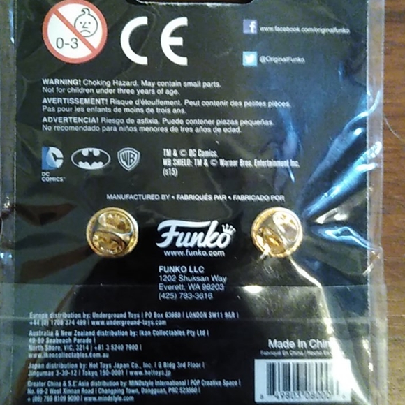 Funko | Other | Funko Pop Pins Batman And Superman | Poshmark